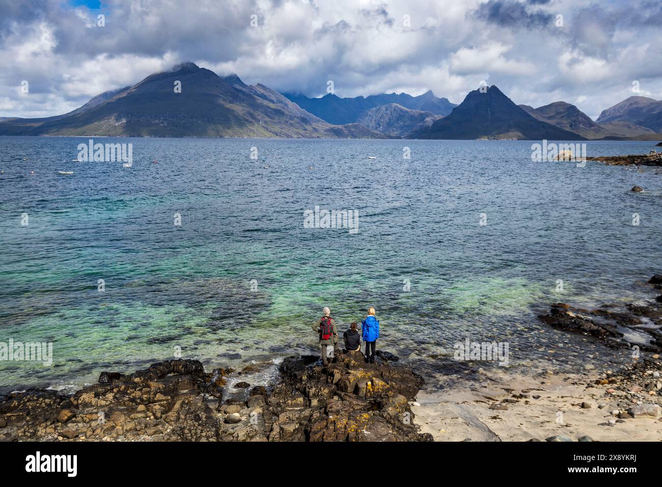 United Kingdom, Scotland, Highland, Inner Hebrides, Isle of Skye, Elgol ...
