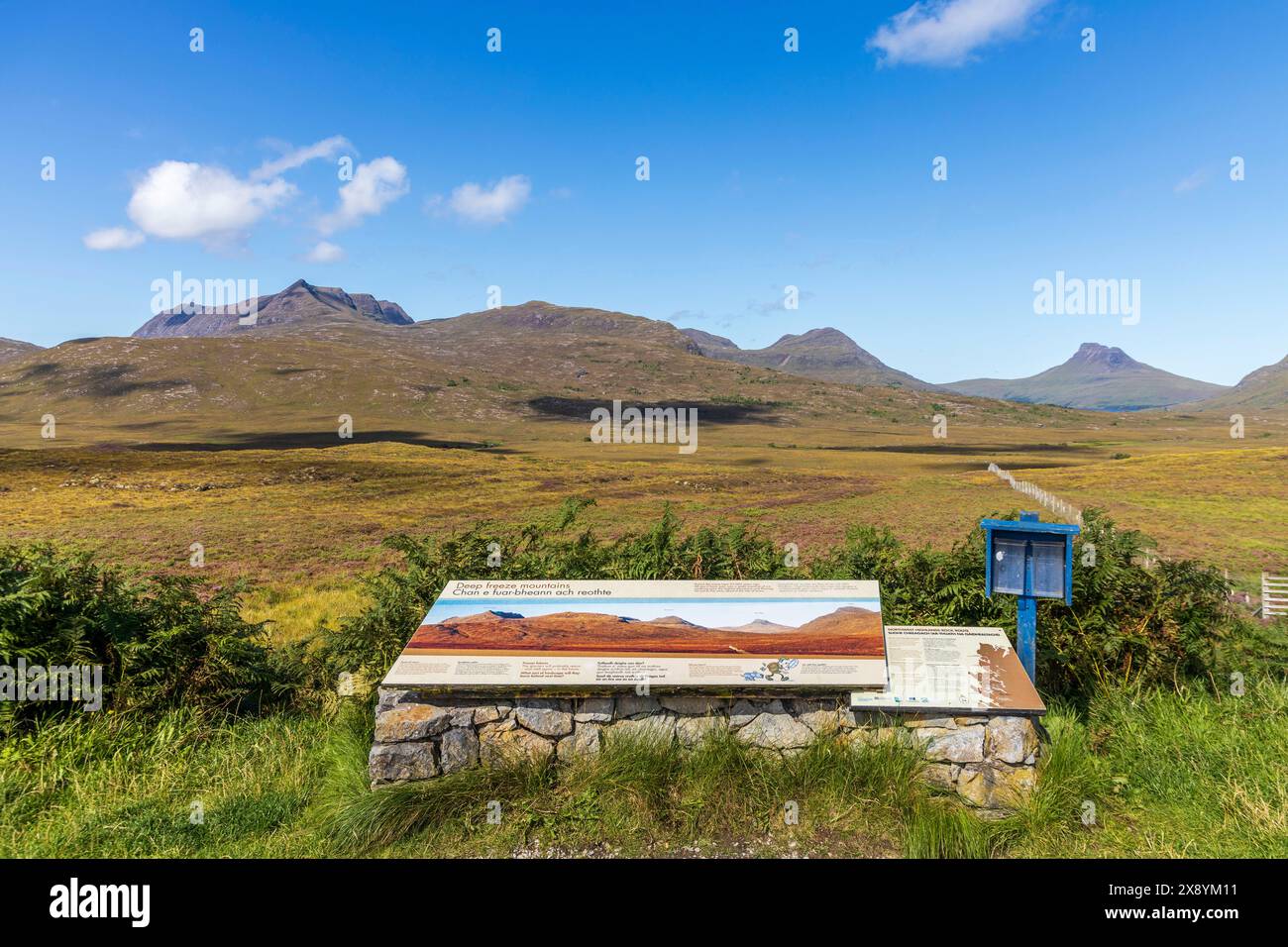 United Kingdom, Scotland, Highland, Sutherland, Knockan Crag National ...