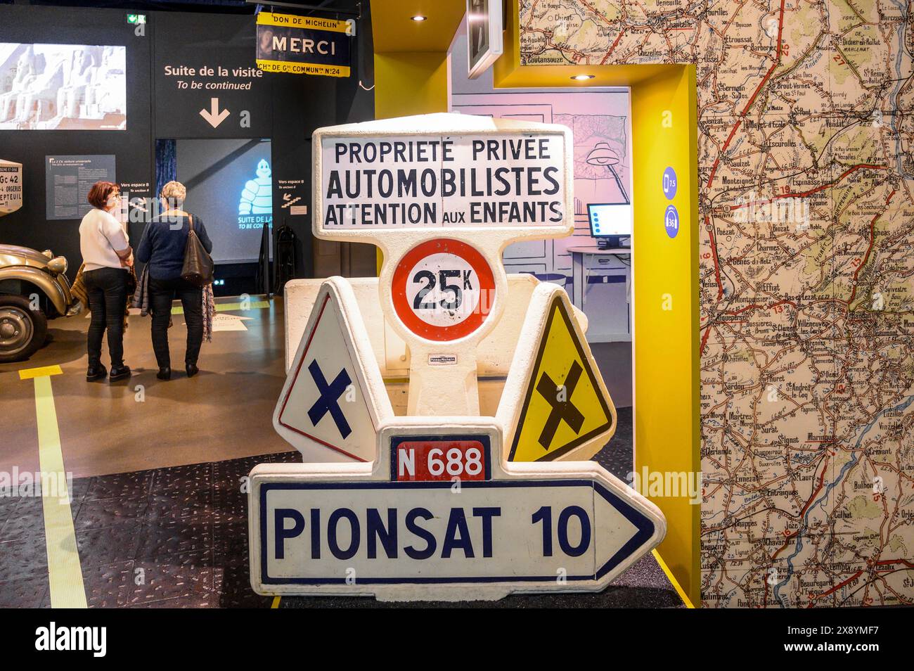France, Puy de Dome, Clermont Ferrand, L'Aventure Michelin museum ...