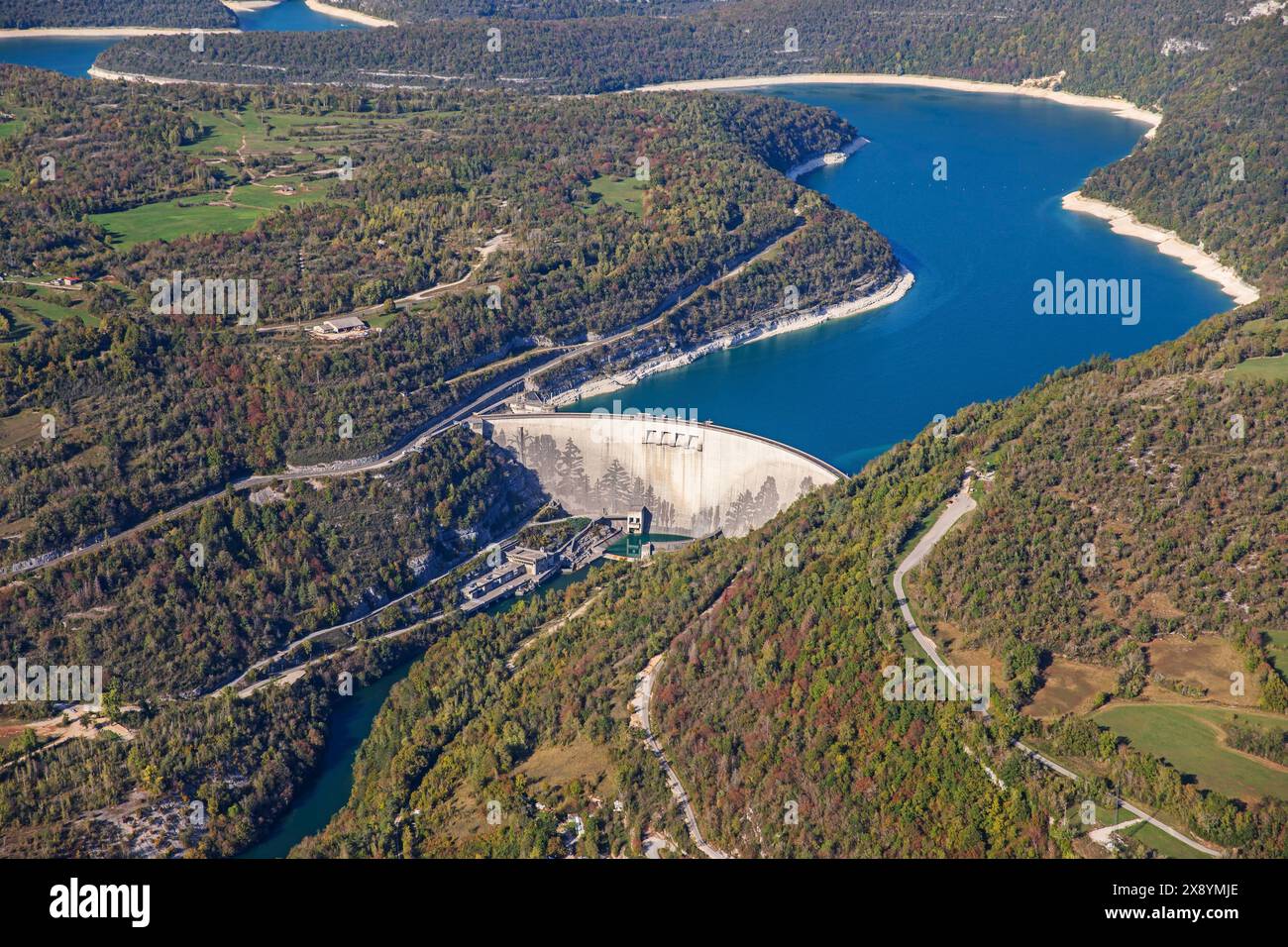 Vouglans dam hi-res stock photography and images - Alamy
