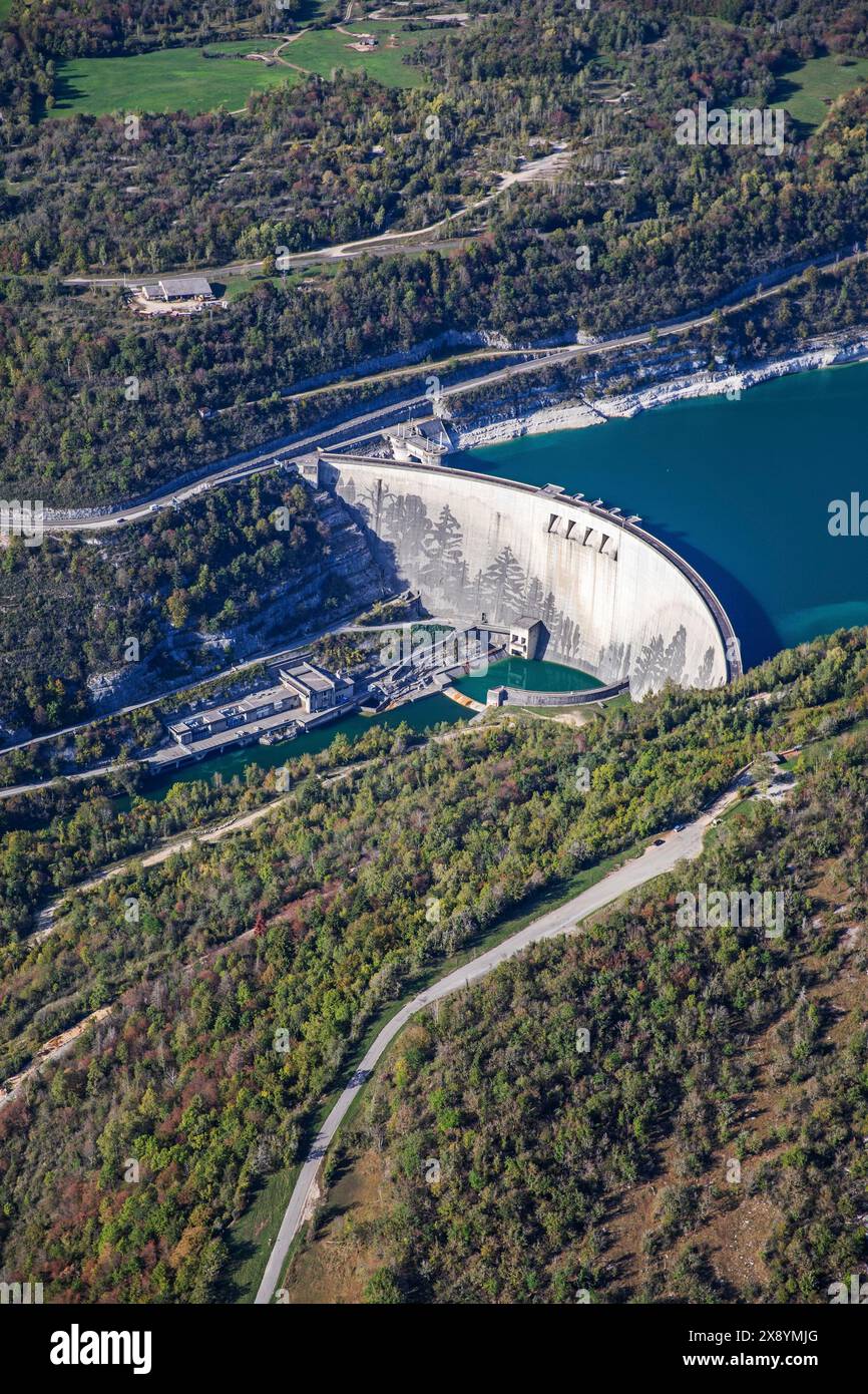 Vouglans dam hi-res stock photography and images - Alamy