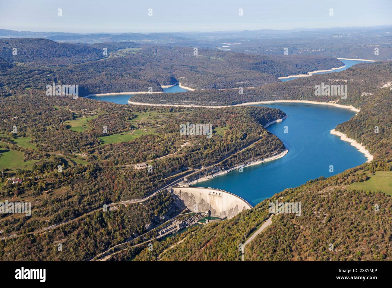 Vouglans dam hi-res stock photography and images - Alamy