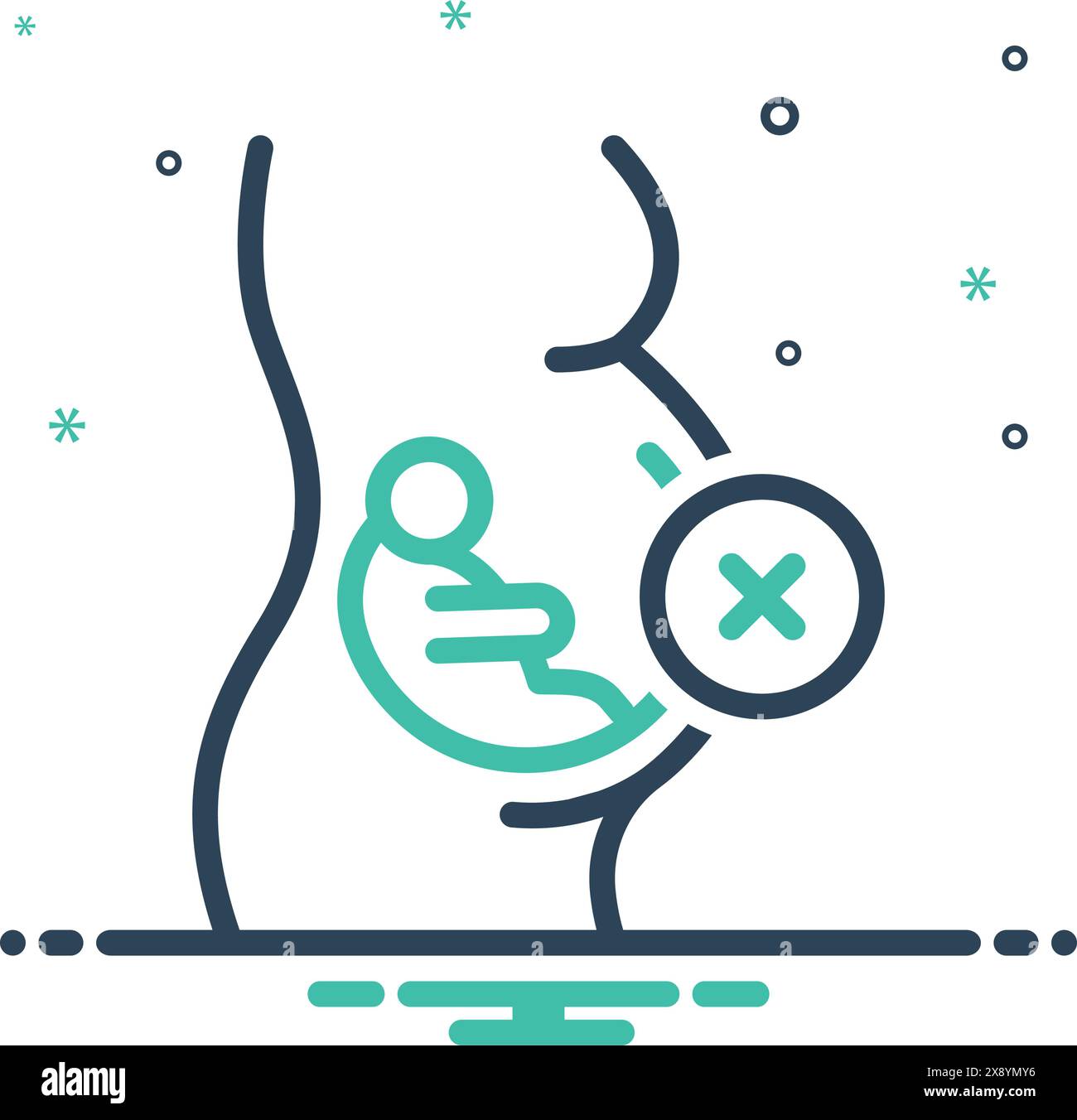 Icon for abortion,miscarriage Stock Vector Image & Art - Alamy
