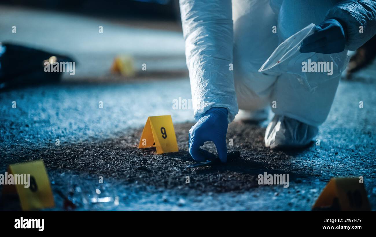 Crime scene fingerprints hi-res stock photography and images - Alamy