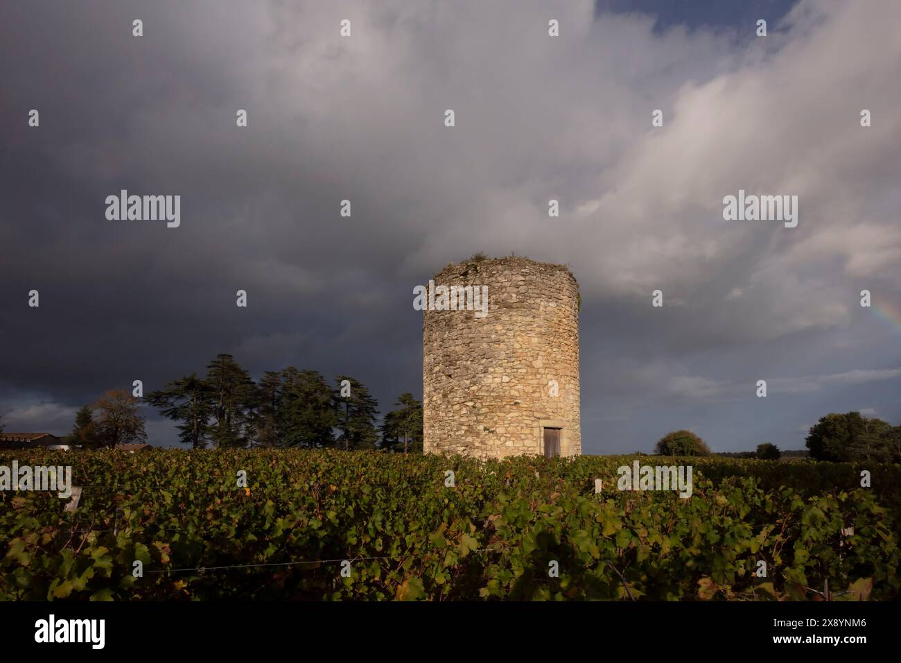 France, Gironde, Saint Emilion, Chateau de Pressac Stock Photo - Alamy