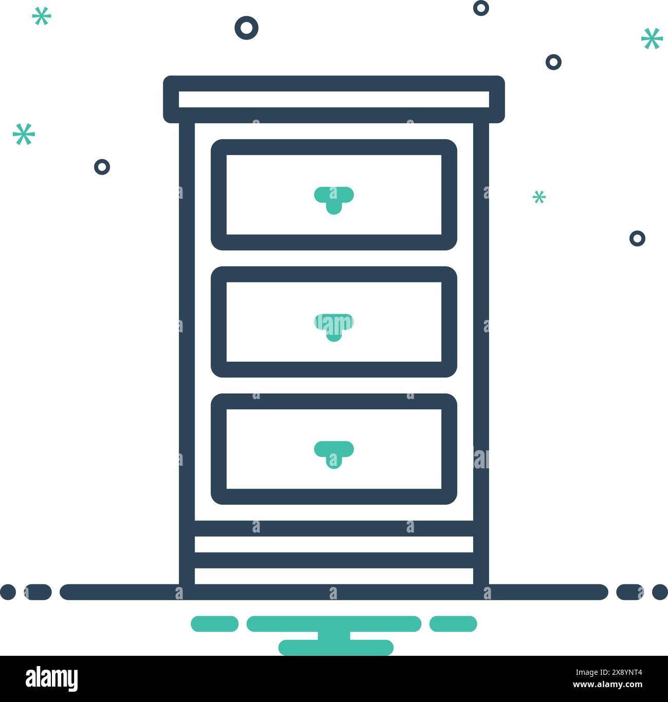 Icon for cabinet,drawer Stock Vector Image & Art - Alamy