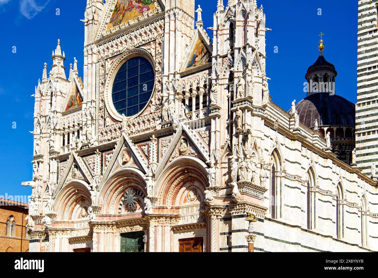 Italy, Tuscany, Siena, historical center listed as World Heritage by ...
