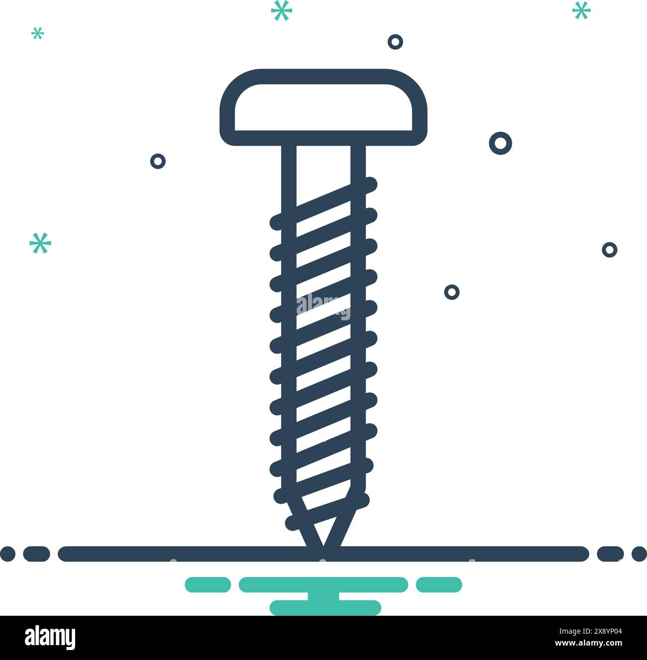 Fixing bolt Stock Vector Images - Alamy