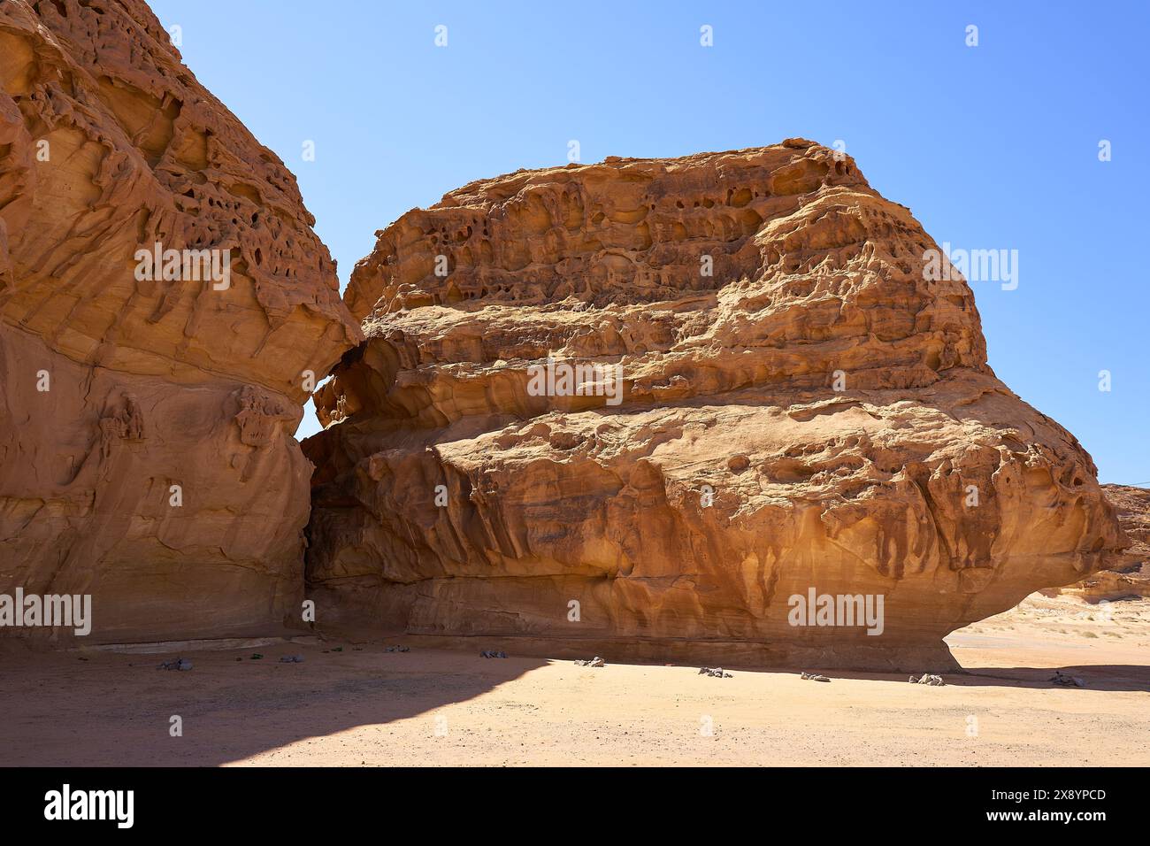 Mountains, An erosion formation in the desert near Elephant Rock, near ...
