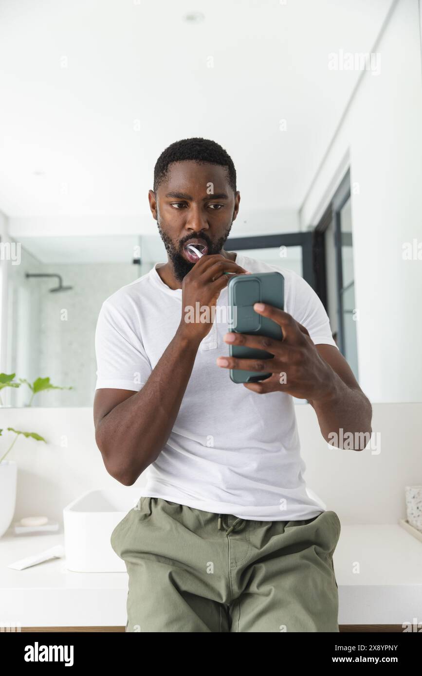 Beautiful brushing his hair hi-res stock photography and images - Alamy