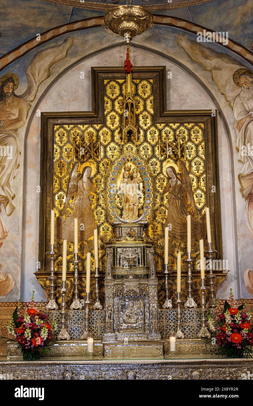 Spain, Andalusia, La Rabida, Santa Maria de La Rabida monastery ...