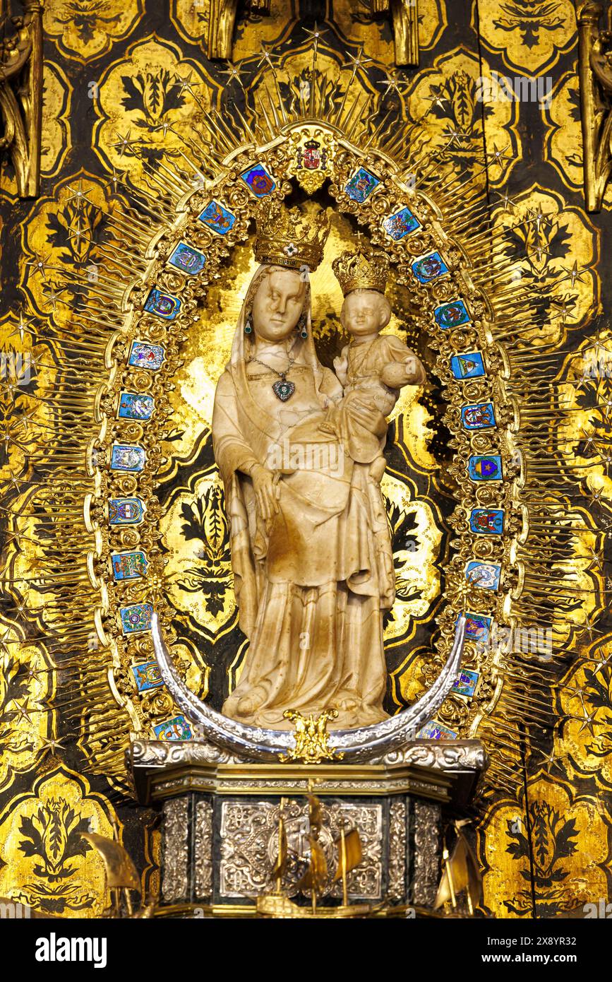 Spain, Andalusia, La Rabida, Santa Maria de La Rabida monastery ...