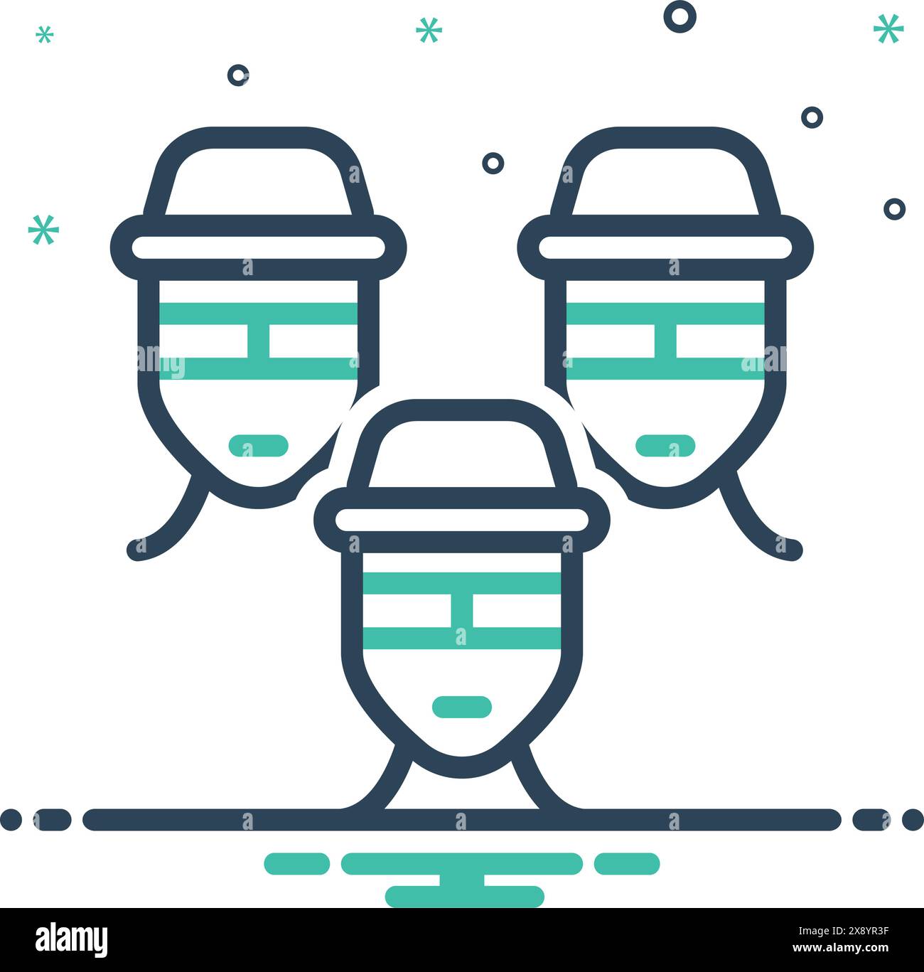 Icon for gang,smattering Stock Vector Image & Art - Alamy