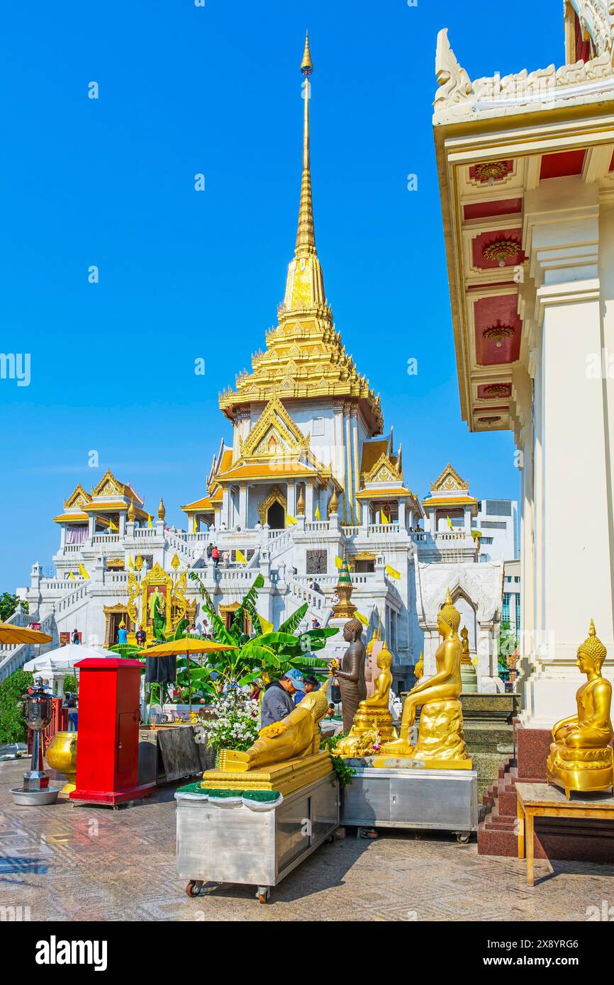 Thailand, Bangkok, Samphanthawong district, Chinatown, Wat Traimit or ...