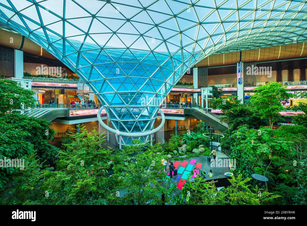 Doha hamad airport orchard hi-res stock photography and images - Alamy