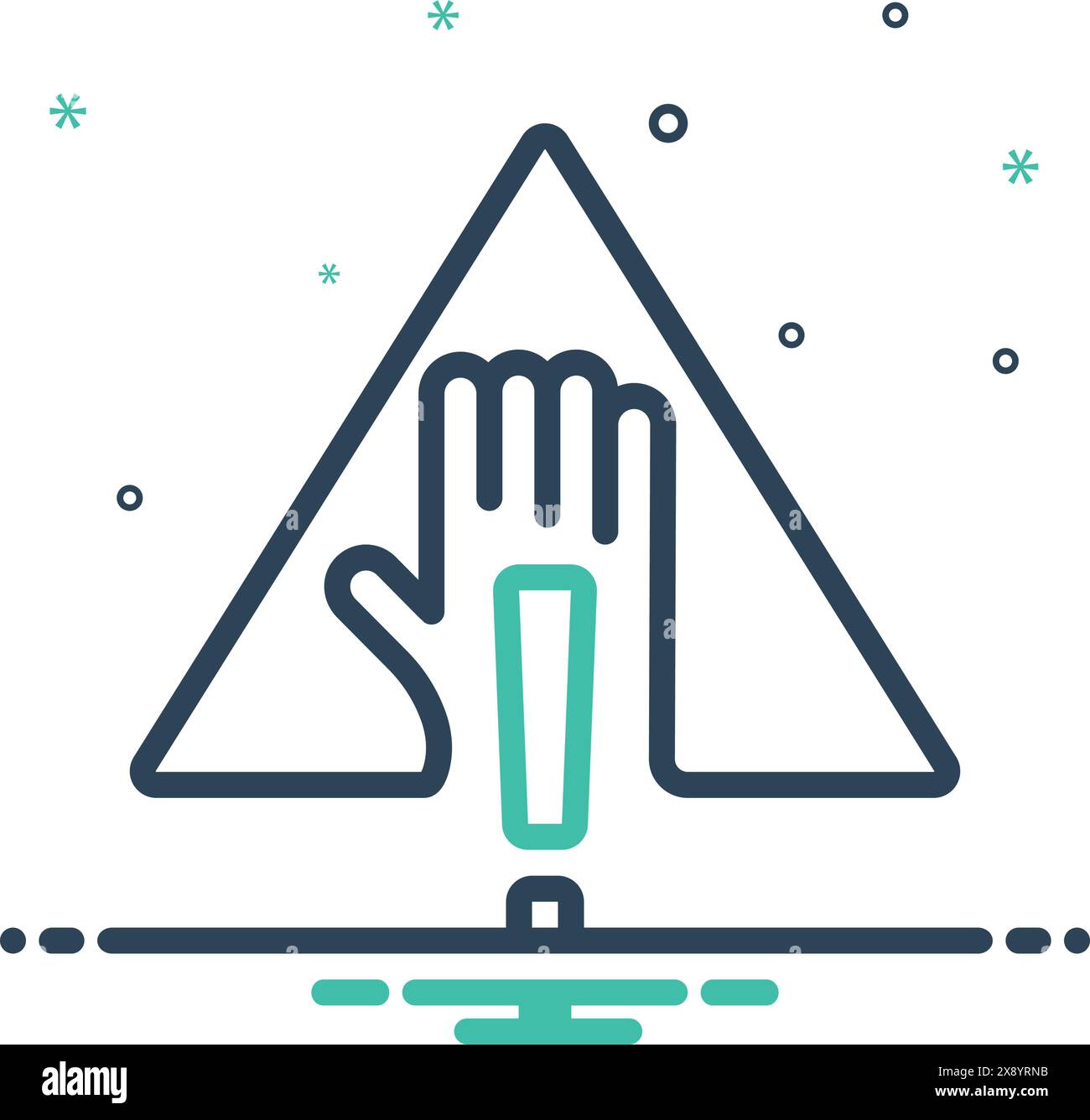 Icon for warning,alert,caveat Stock Vector Image & Art - Alamy