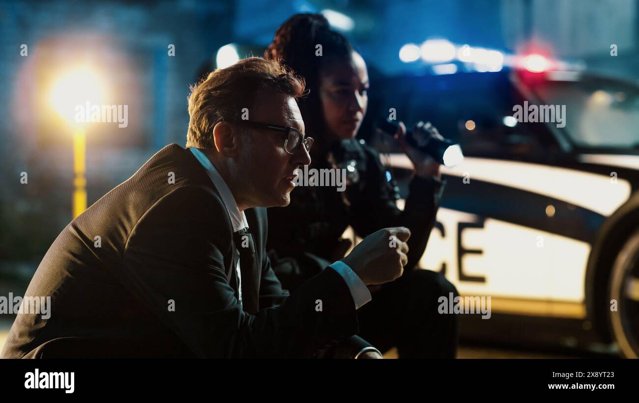 Crime police noir hi-res stock photography and images - Alamy