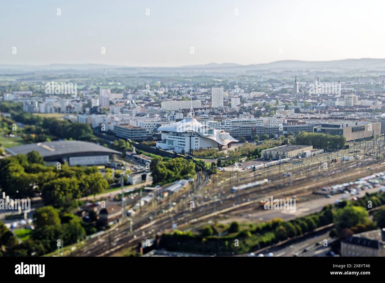 Centre pompidou metz aerial hi-res stock photography and images - Alamy