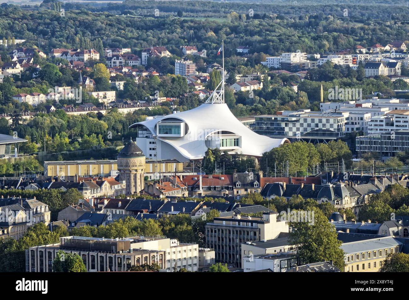 Centre pompidou metz aerial hi-res stock photography and images - Alamy