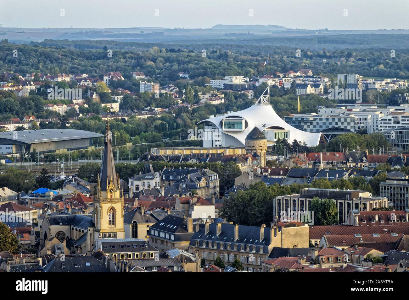 Centre pompidou metz aerial hi-res stock photography and images - Alamy