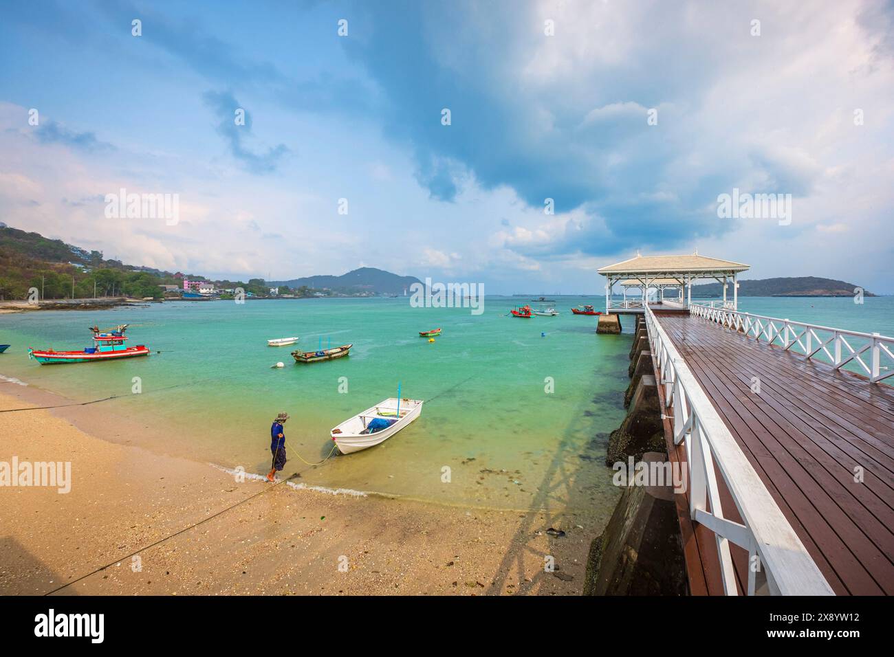 Thailand, Chonburi province, Ko Sichang island, Chudhadhuj Rajthan ...