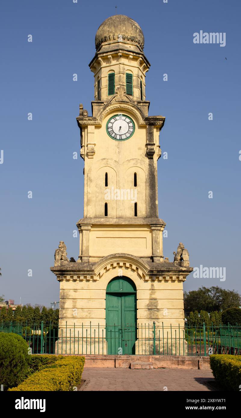 Murshidabad, West Bengal, India - March 9th 2024: The famous clock ...