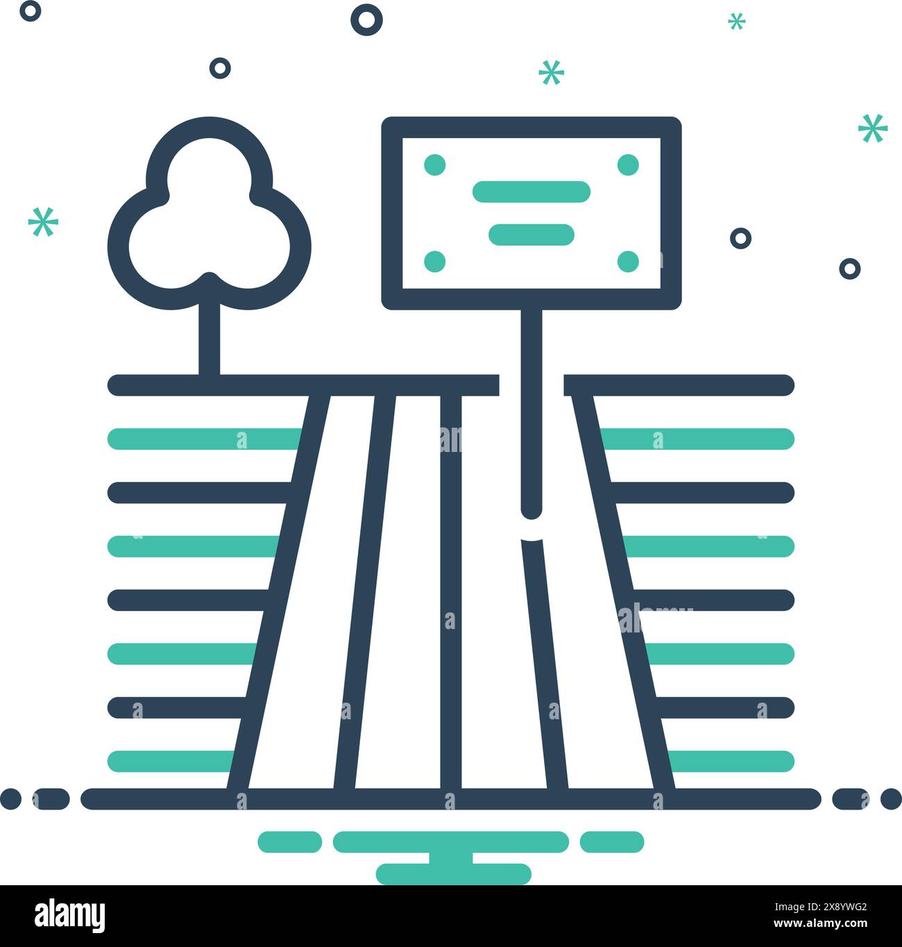 Land plot vector vectors hi-res stock photography and images - Alamy