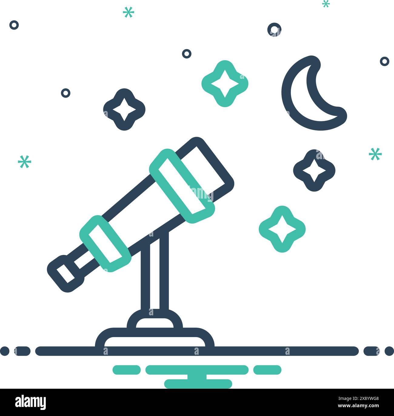 Icon for observer,cosmos Stock Vector Image & Art - Alamy