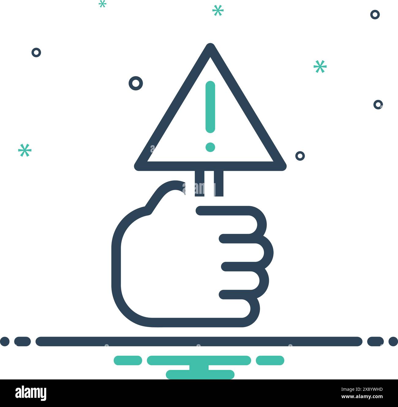 Icon for warn,caution Stock Vector Image & Art - Alamy