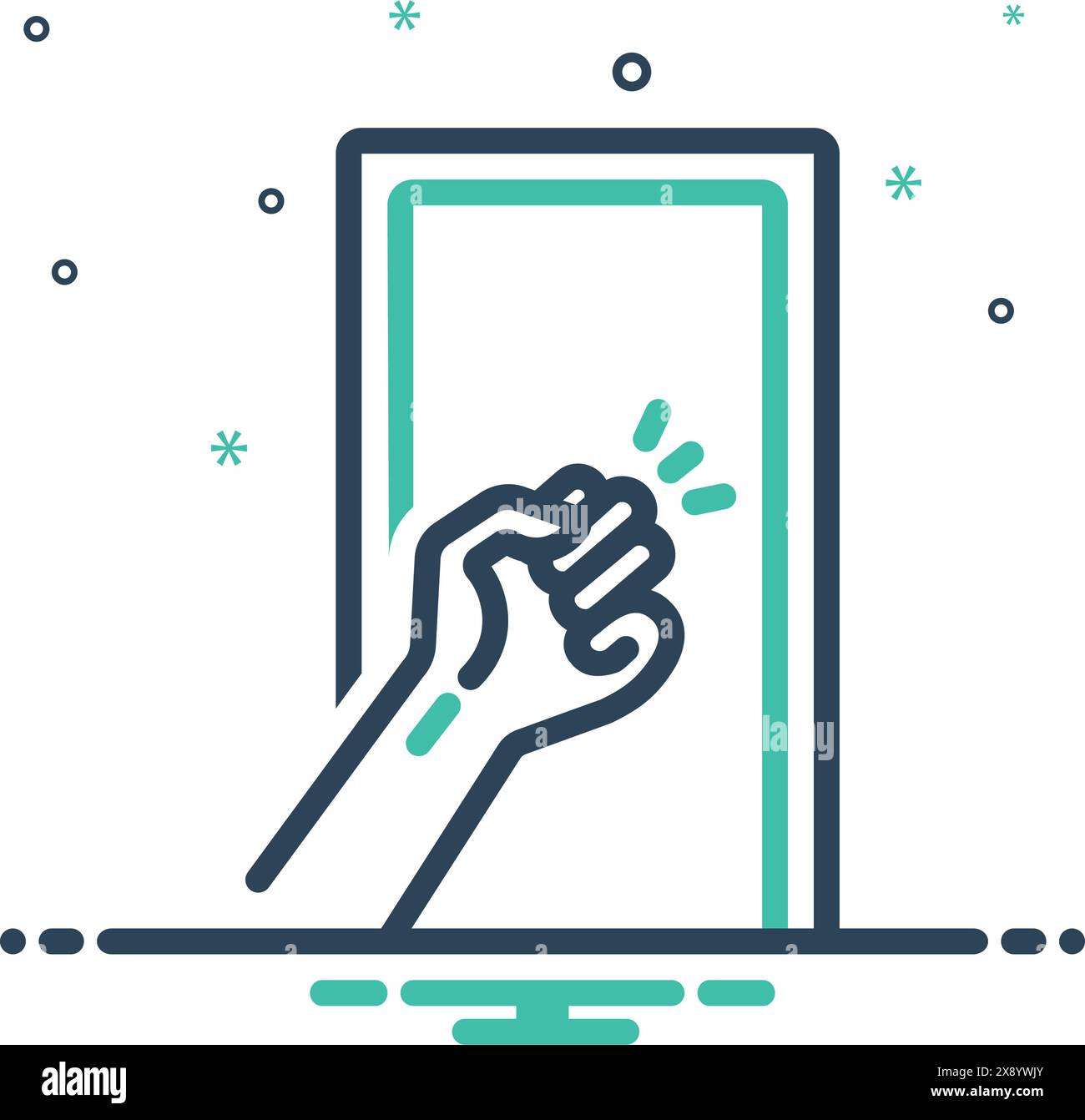 Icon for knock,rap,knocking Stock Vector Image & Art - Alamy