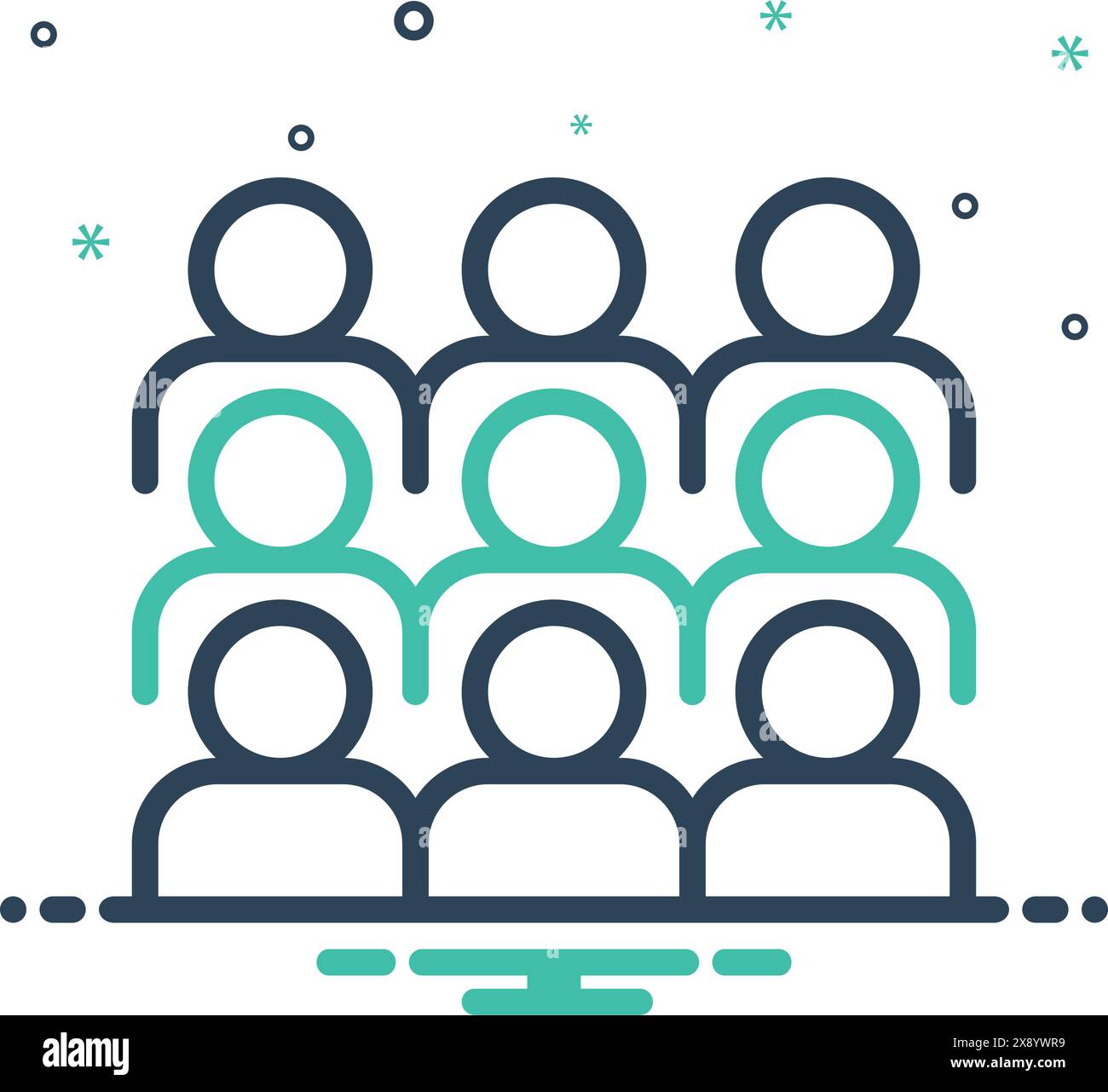 Icon for gather,congregate Stock Vector Image & Art - Alamy