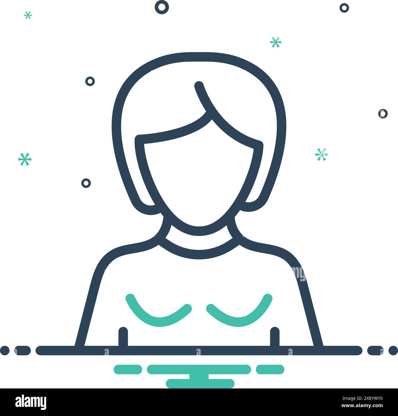 Icon for daughter,girl Stock Vector Image & Art - Alamy