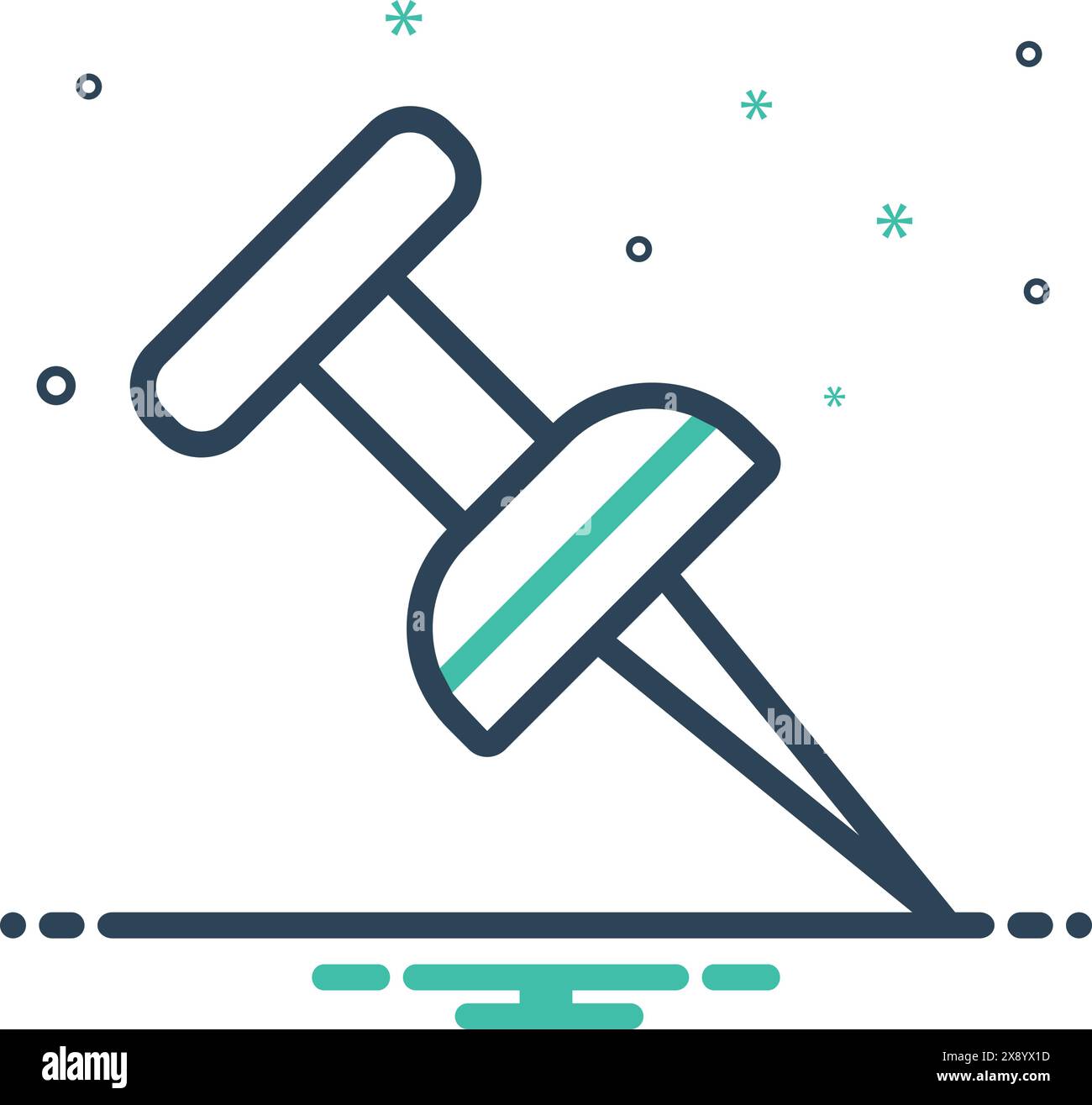 Icon for location pin,pushpin Stock Vector Image & Art - Alamy