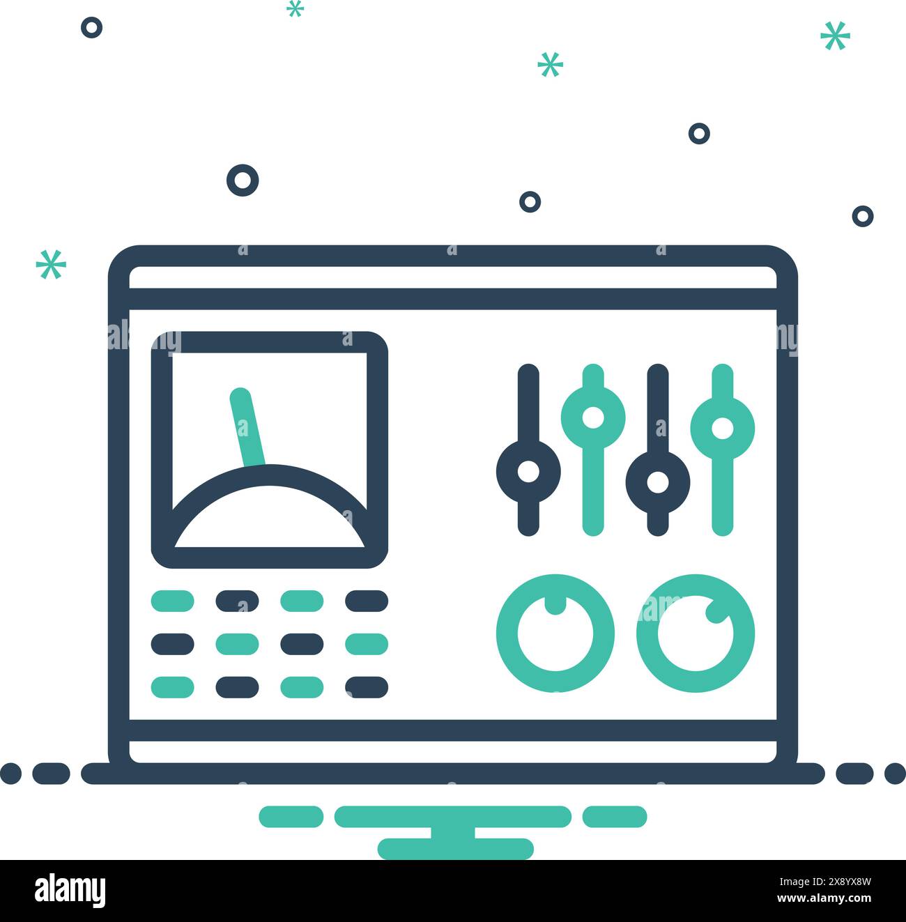 Icon for panel,dashboard Stock Vector Image & Art - Alamy