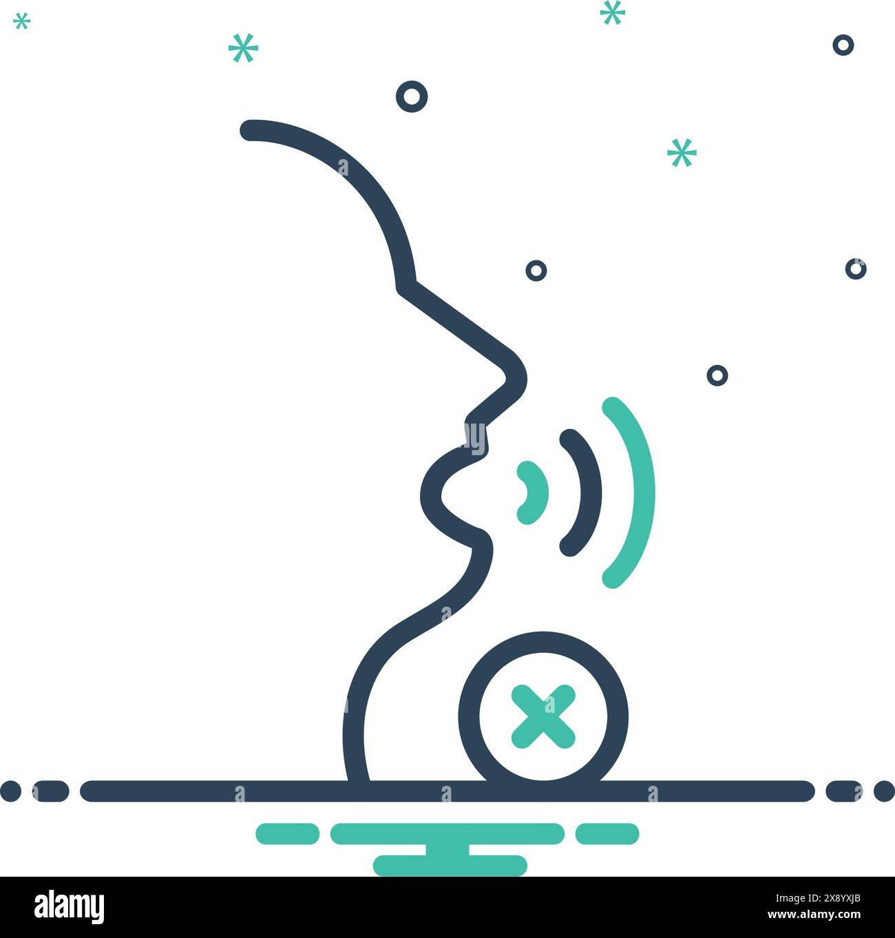 Icon for quietly,silently Stock Vector Image & Art - Alamy