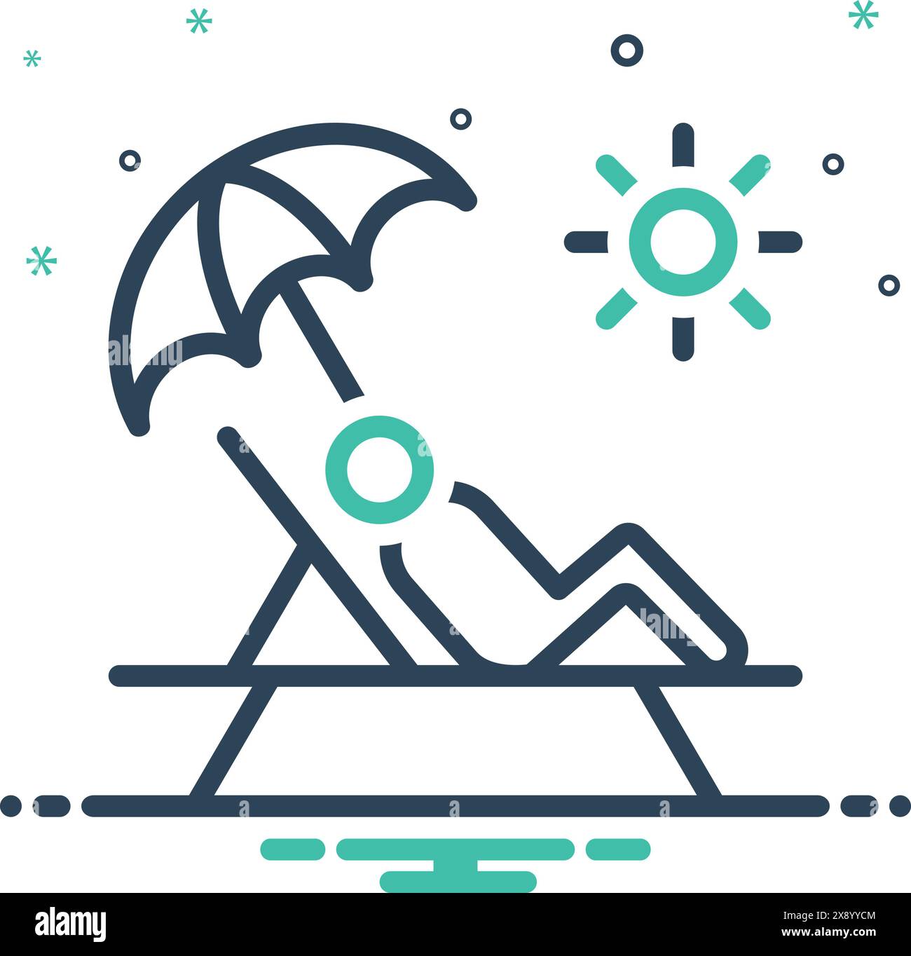 Icon for ease,rest Stock Vector Image & Art - Alamy