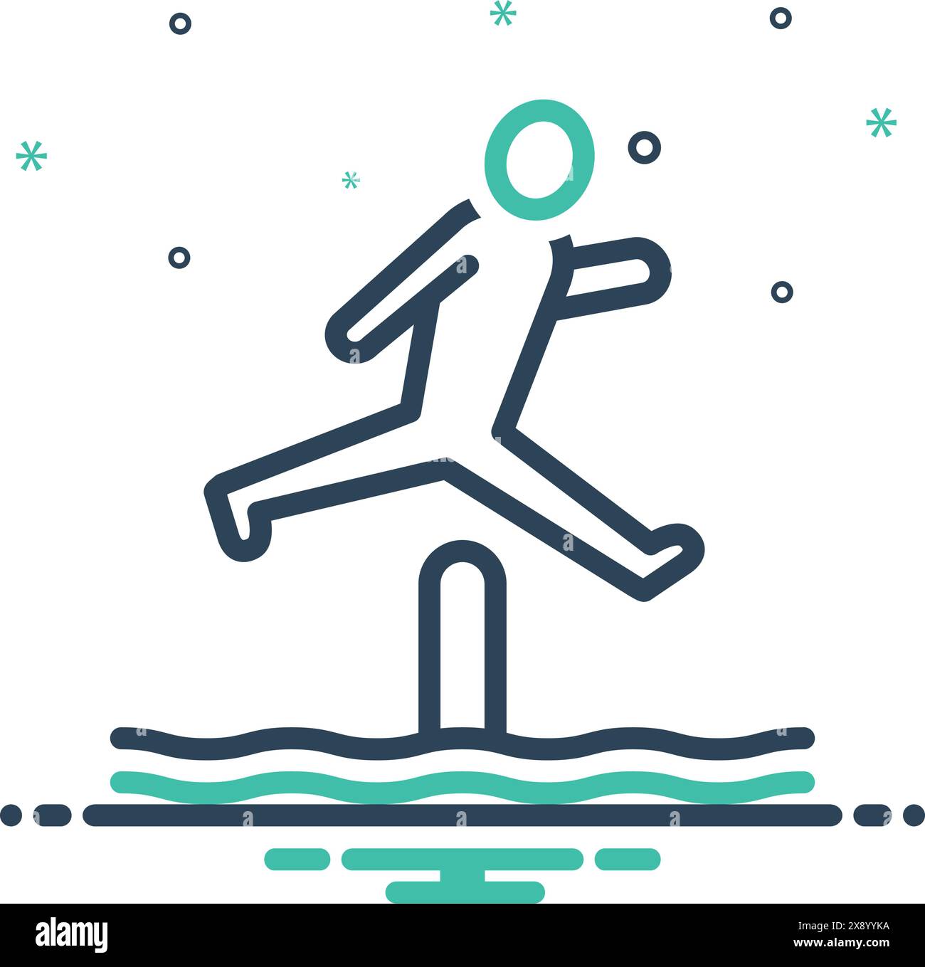 Icon for jump,bounce Stock Vector Image & Art - Alamy