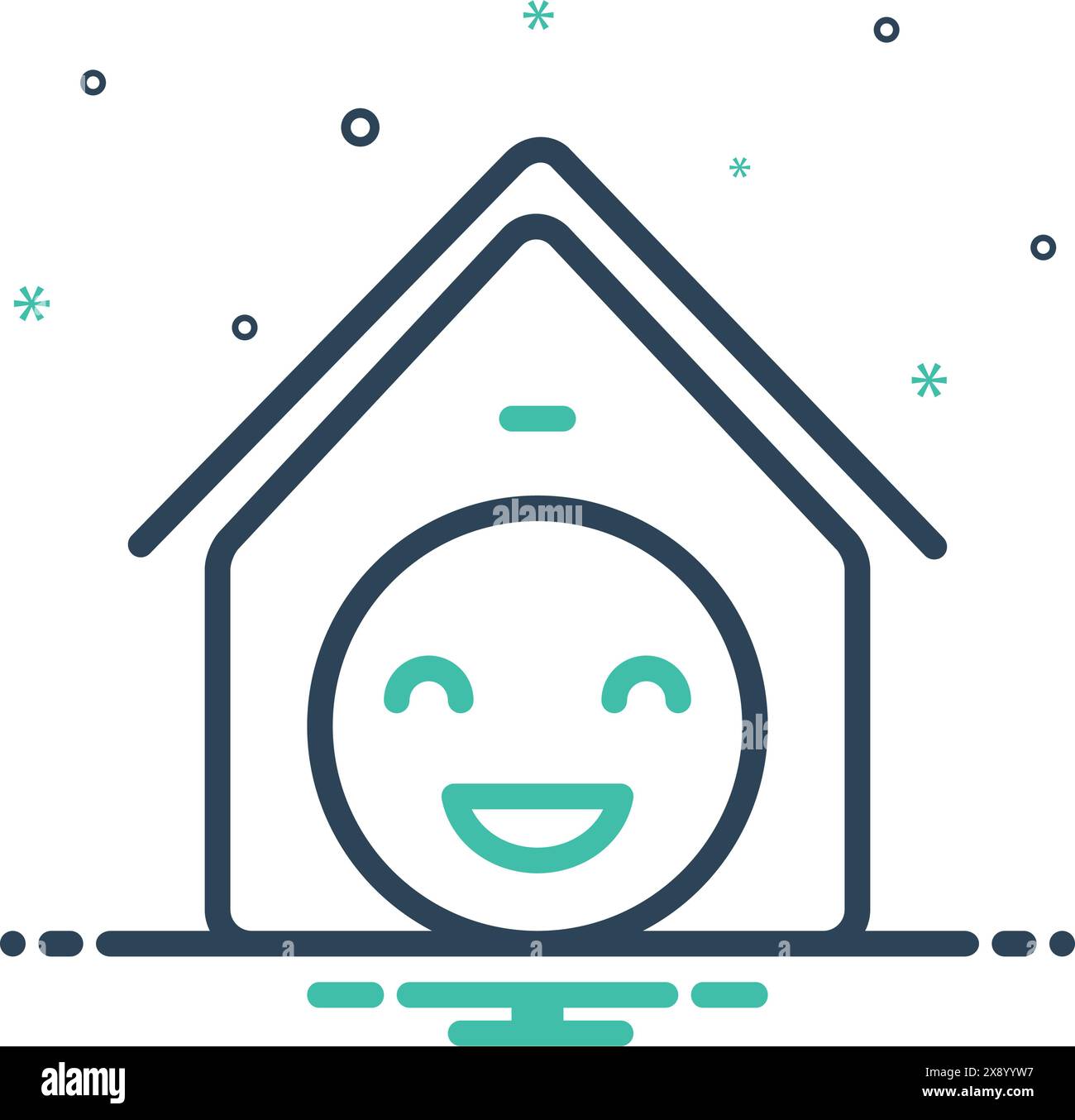 Icon for satisfaction,contentment Stock Vector Image & Art - Alamy