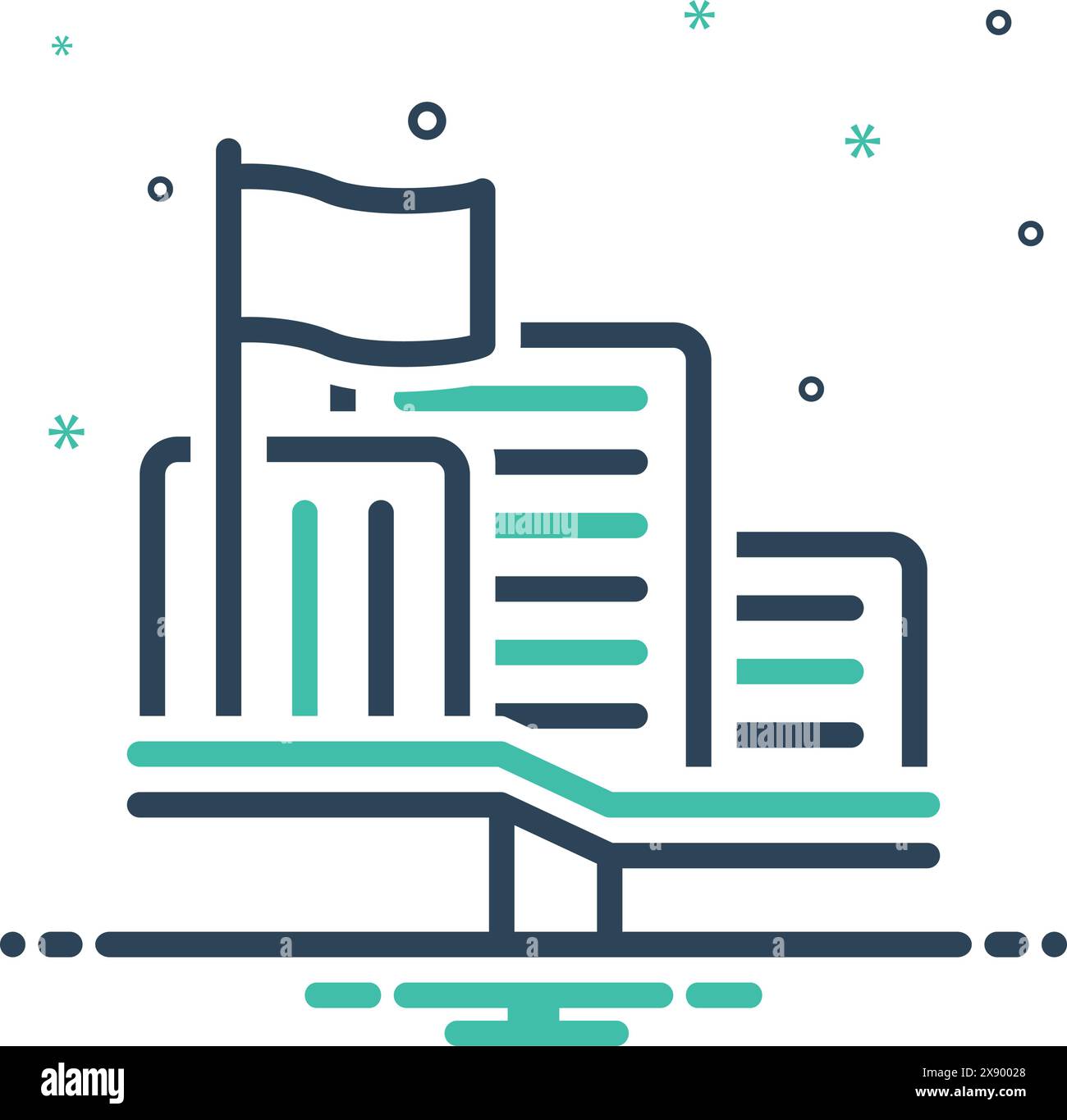 Icon for headquarters,command post Stock Vector Image & Art - Alamy