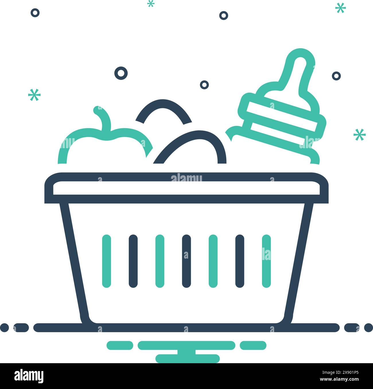 Baby hamper hi-res stock photography and images - Alamy