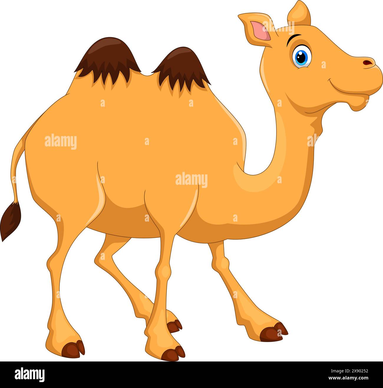 Illustration of cute camel cartoon Stock Vector Image & Art - Alamy
