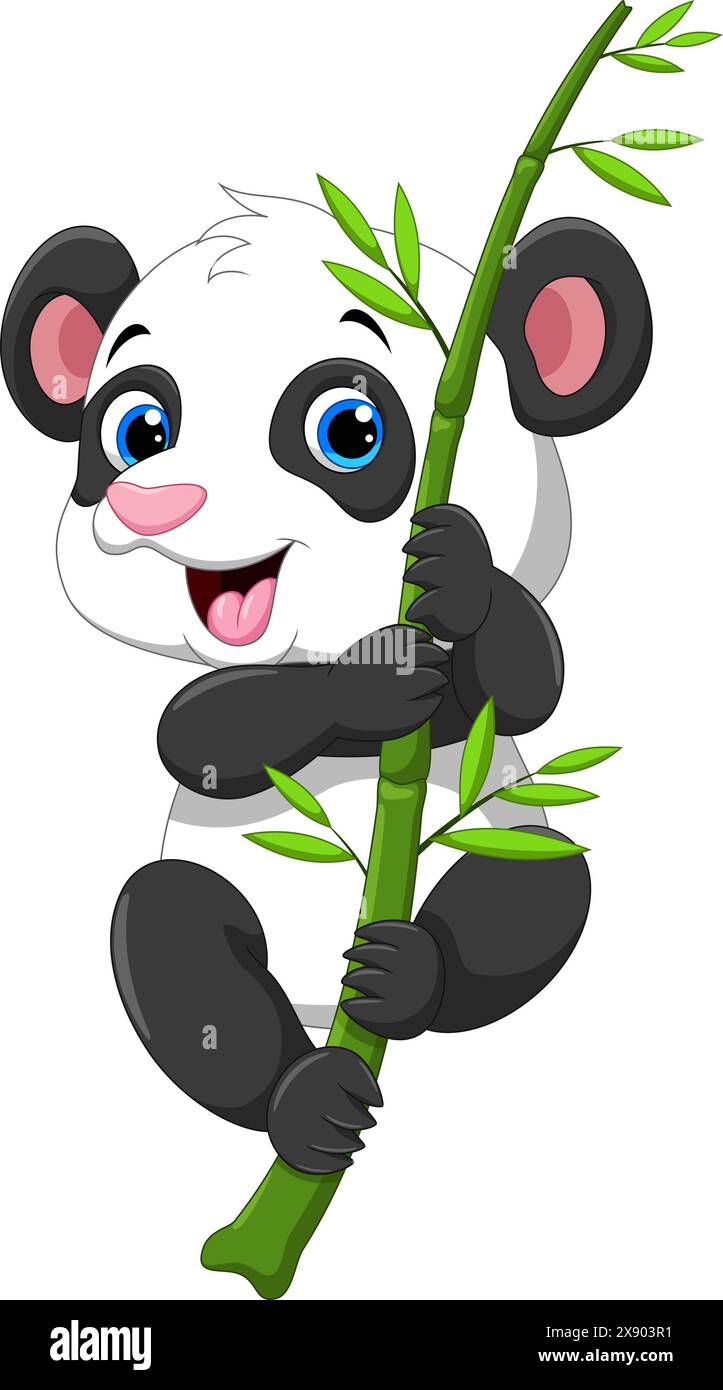 Panda safari animals cartoon character hi-res stock photography and ...