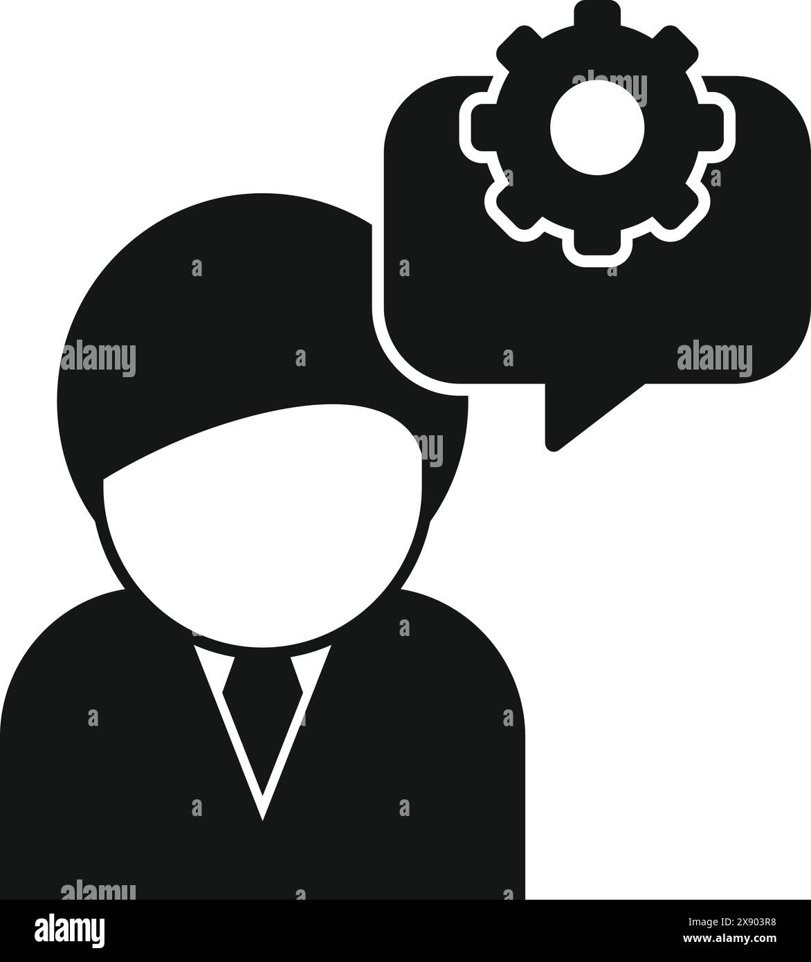 Solving project problem Black and White Stock Photos & Images - Alamy