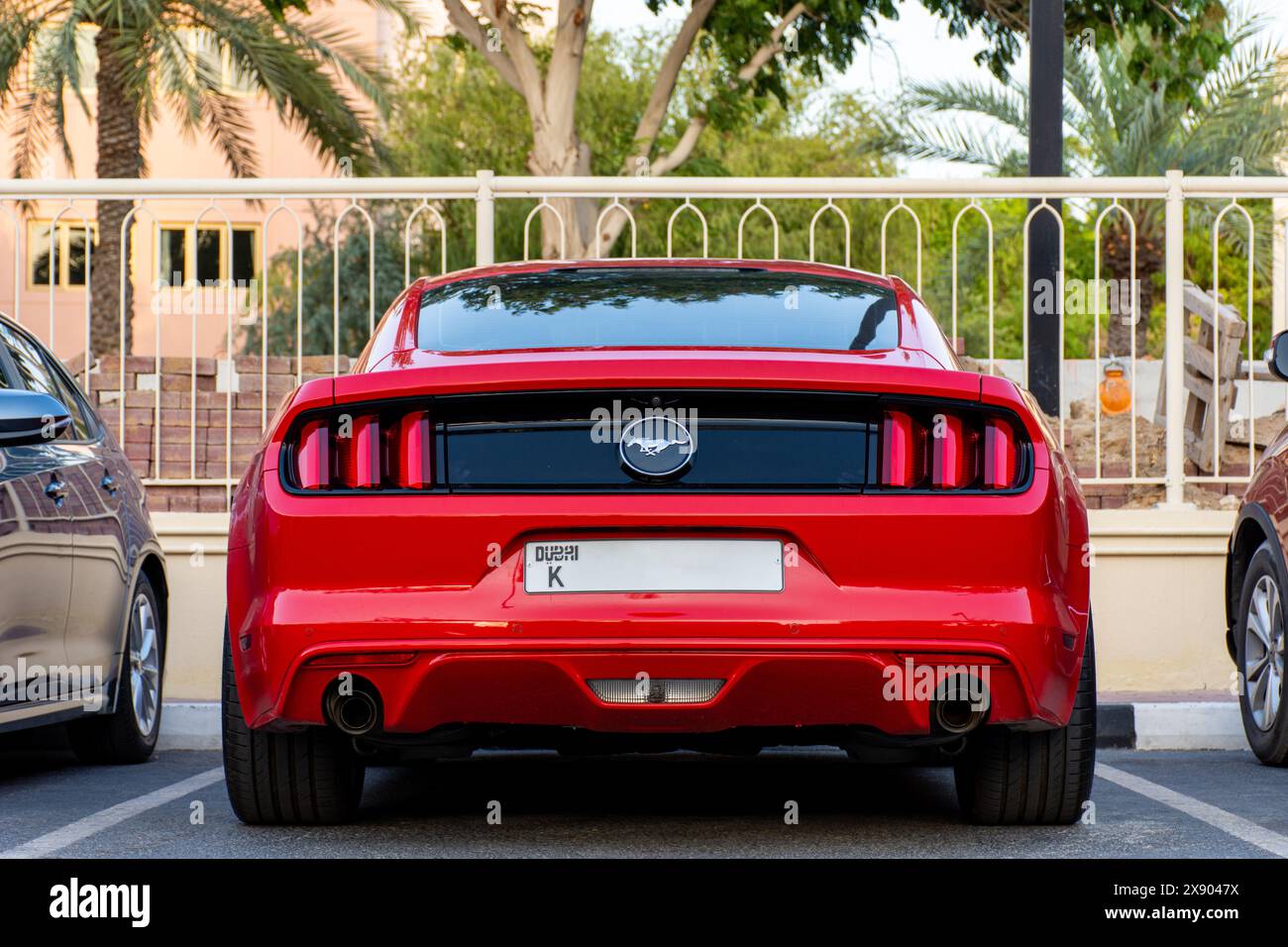 Rear view mustang hi-res stock photography and images - Alamy