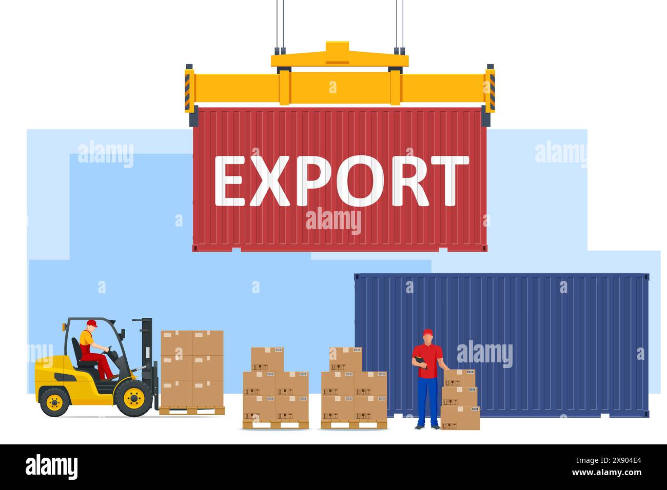Ship delivery, sea logistics. warehouse, cargo, courier. Cargo ...