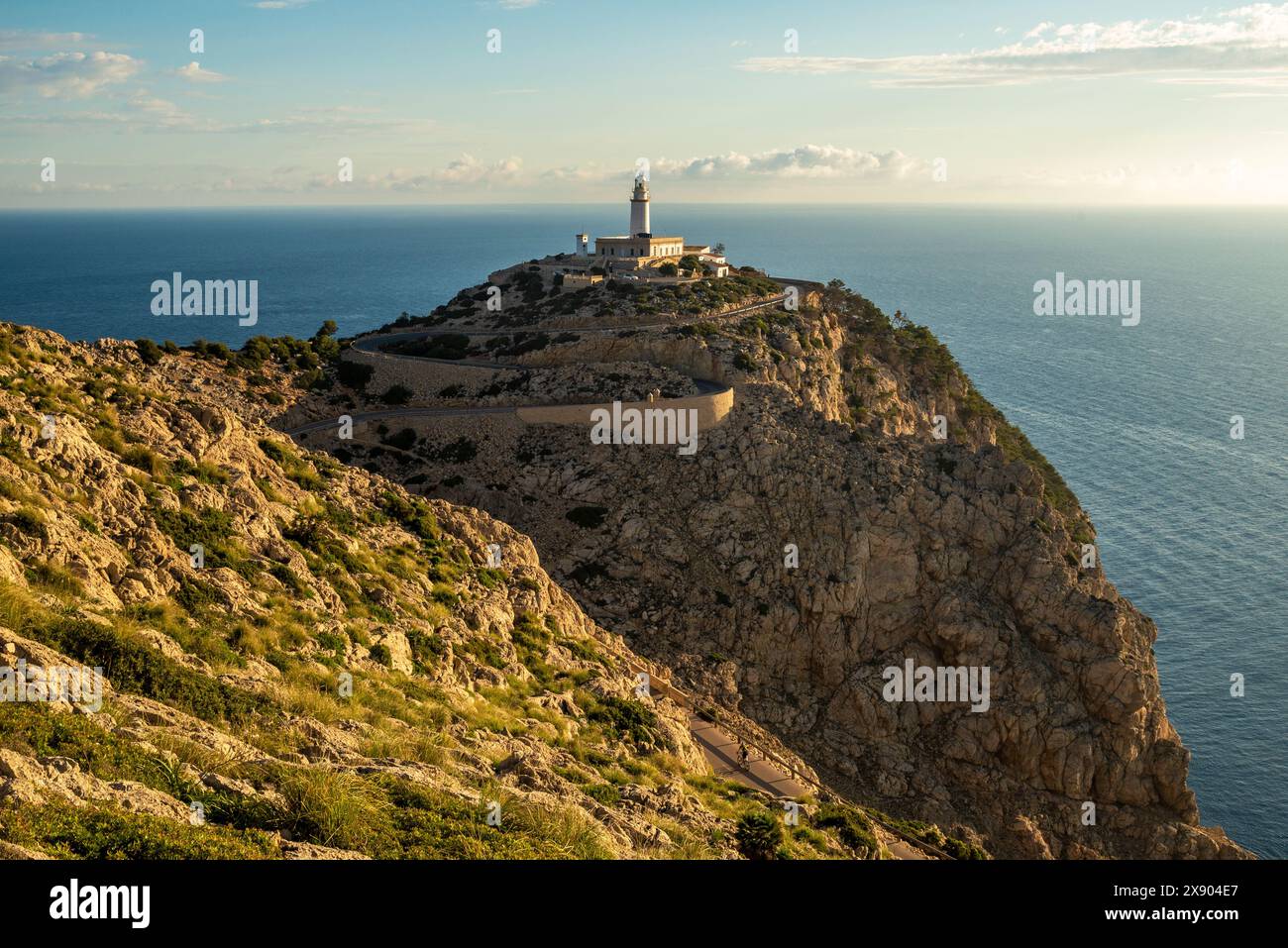 Cap de Formentor lighthouse, Majorca Island, Balearic Islands, Spain ...