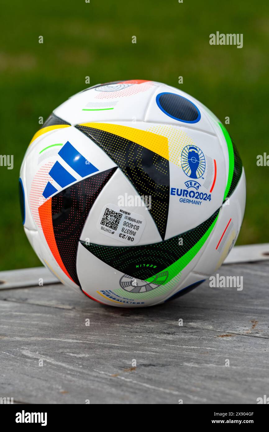 April 17, 2024, Berlin, Germany. The official ball of the European ...