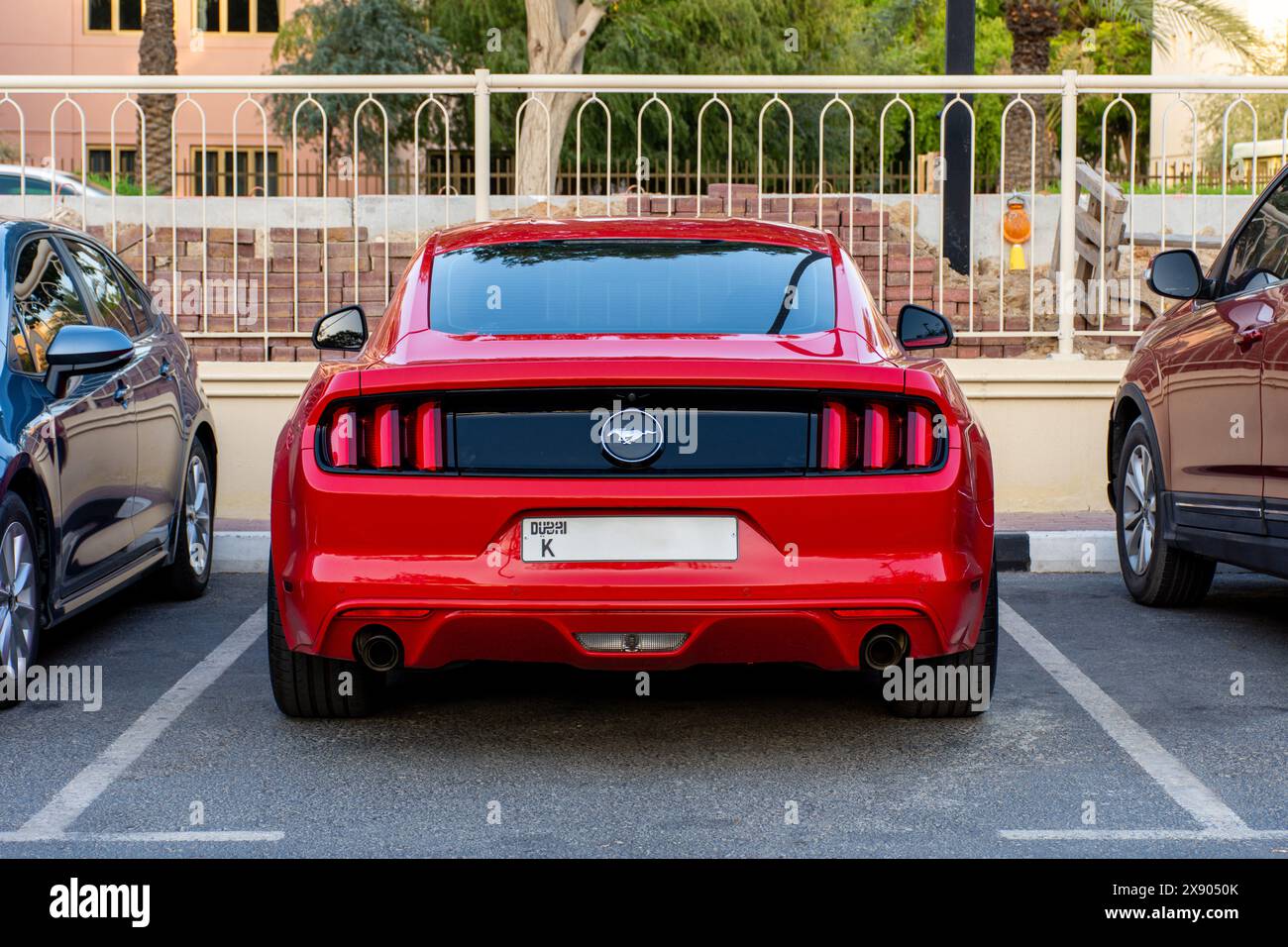 Rear view mustang hi-res stock photography and images - Alamy