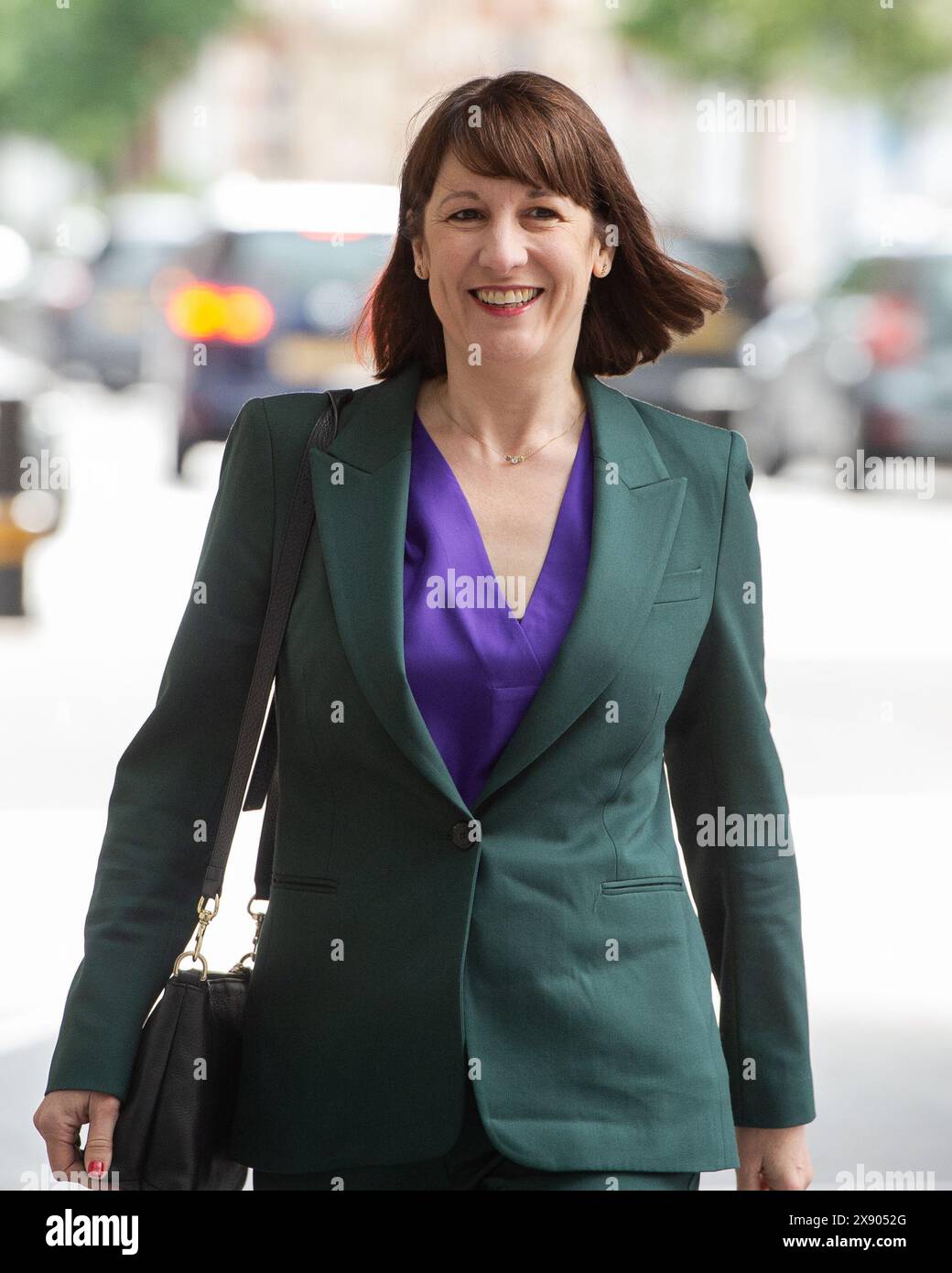 UNITED KINGDOM, London, 26th May 2024. Shadow Chancellor Rachel Reeves ...