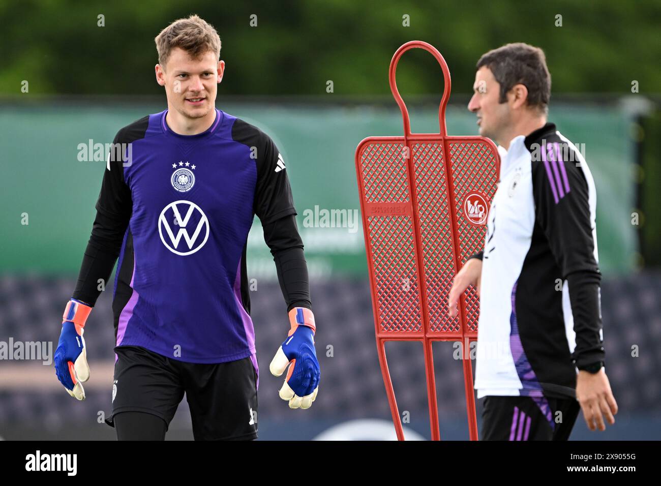 Blankenhain, Germany. 28th May, 2024. Soccer: National team ...